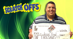 Winner Jesse Fred | Louisiana Lottery